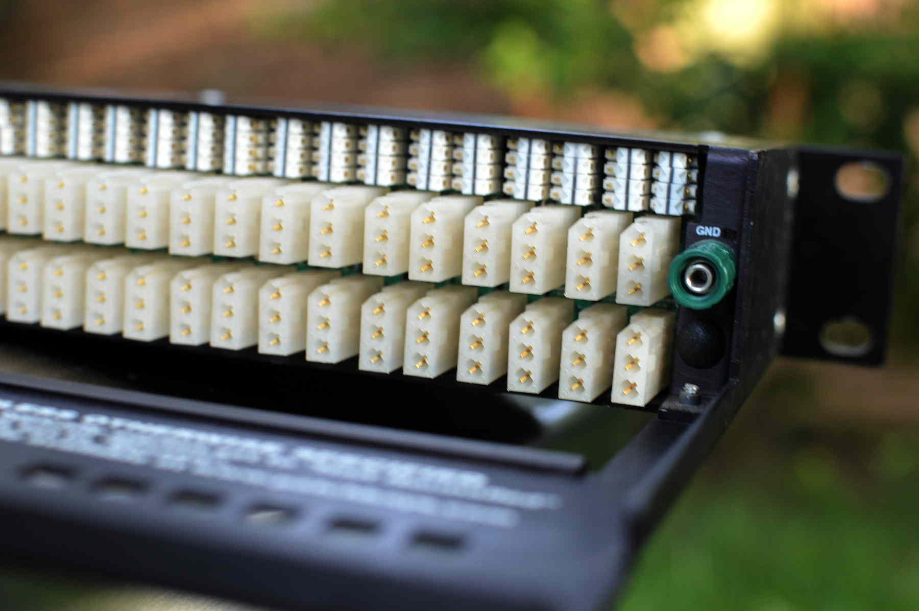 Audio Accessories Mini Shorti Custom patchbay